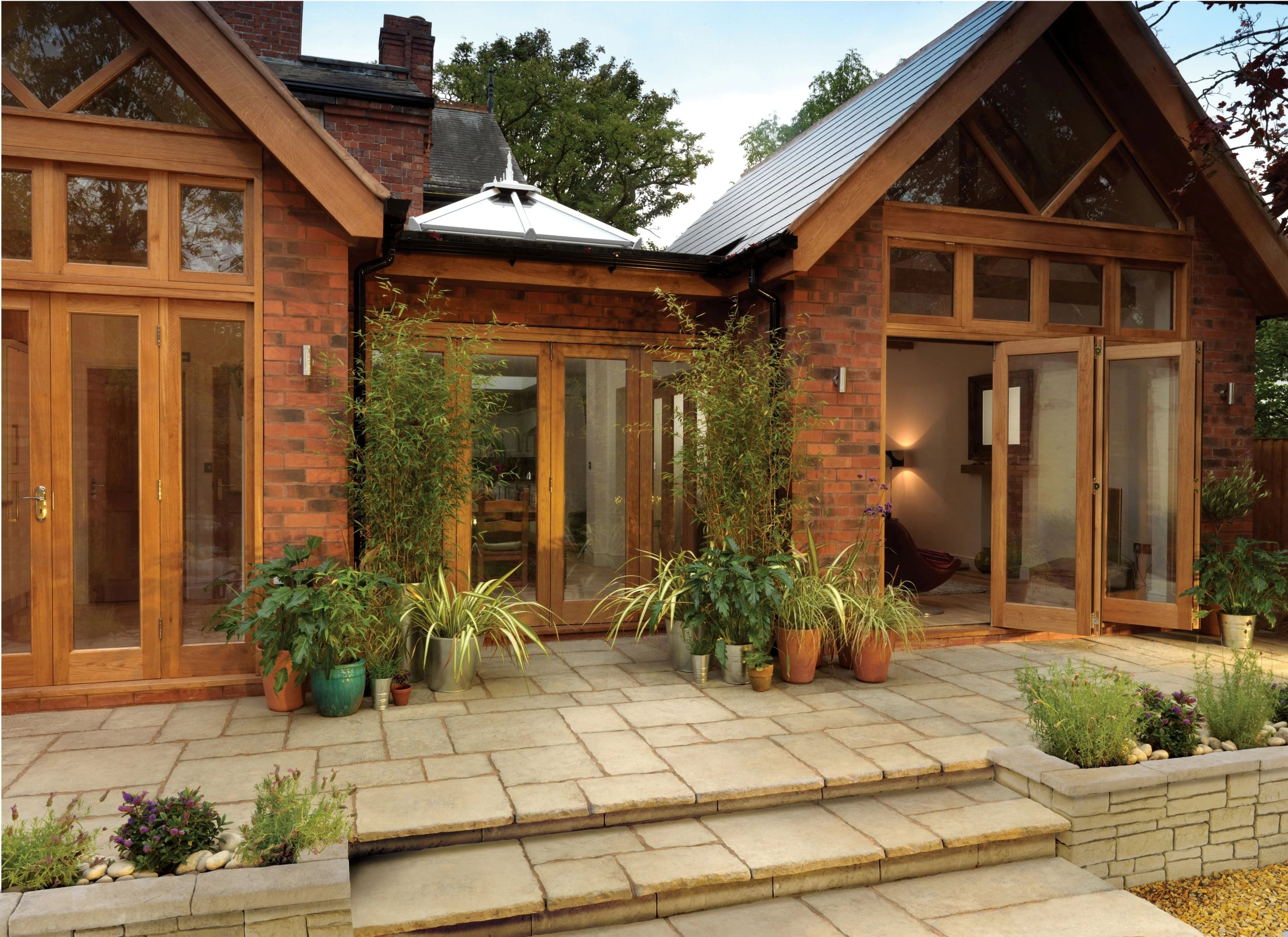 Bradstone Old Town Eco Paving in Weathered Limestone | Gills Building ...