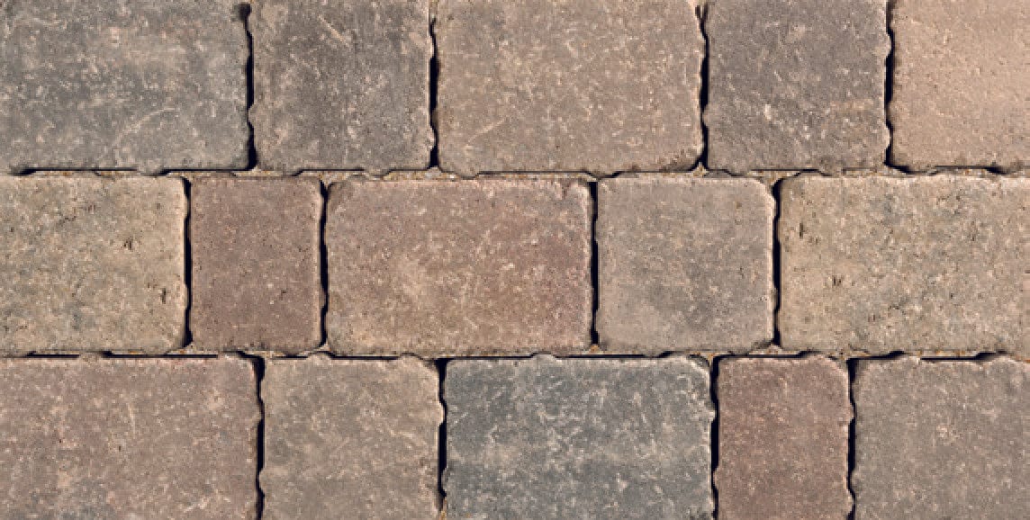 Bradstone Woburn Rumbled Infilta Permeable Block Paving in Rustic ...