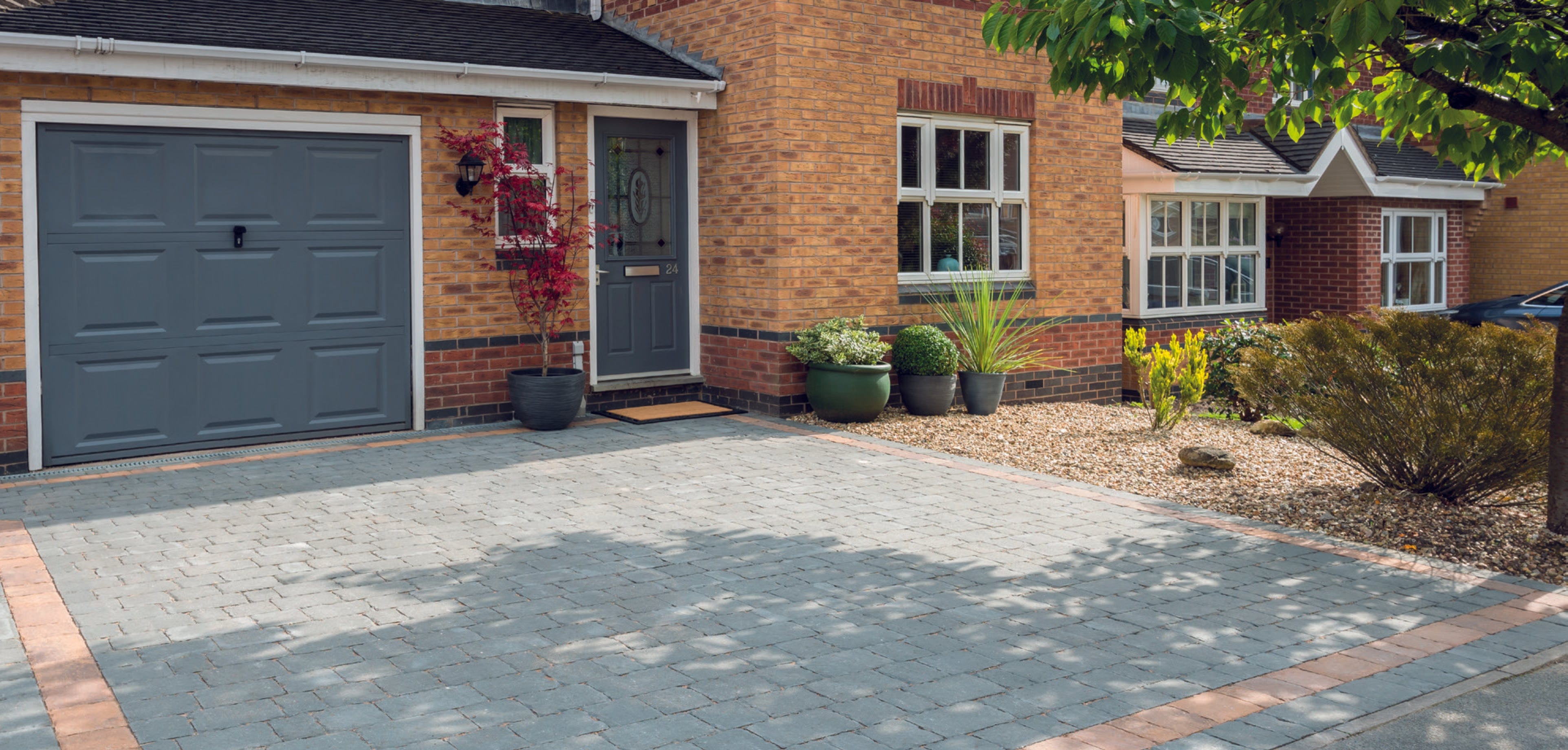 Bradstone Monksbridge Block Paving in Grey-Green | Gills Building Supplies