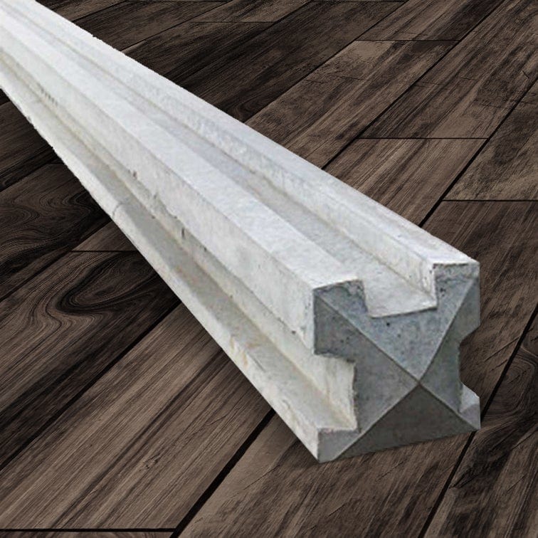 Concrete 3-way fence post | Gills Building Supplies