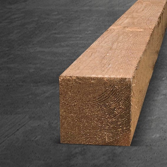 Wooden fence posts 8ft (2.4m) | Gills Building Supplies