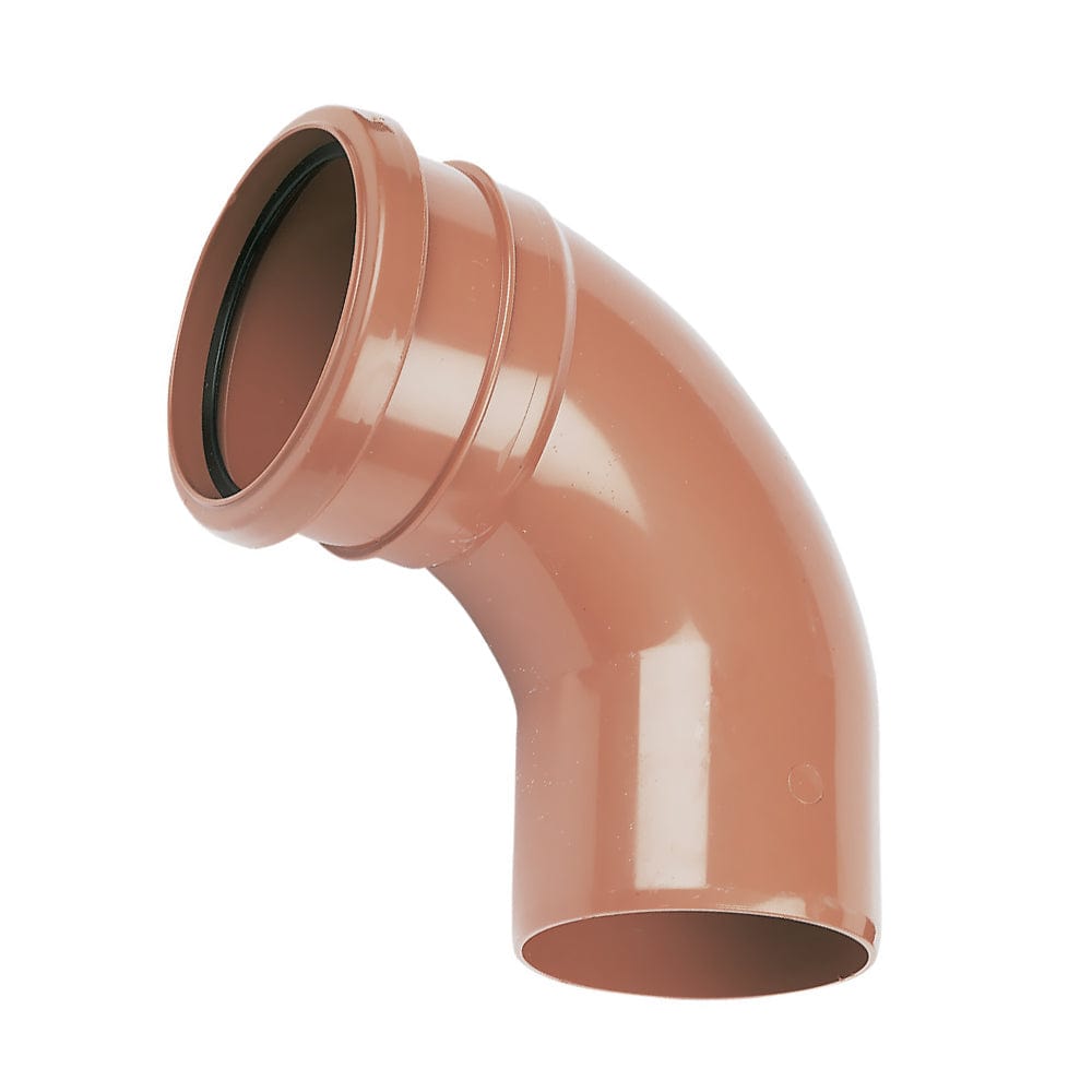 UNDERGROUND 110MM SINGLE SOCKET 90 DEGREE BEND| Gills Building Supplies
